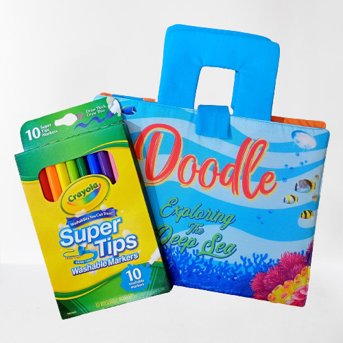 Cloth Books Doodle Explore the Deep Sea – Urban Mom