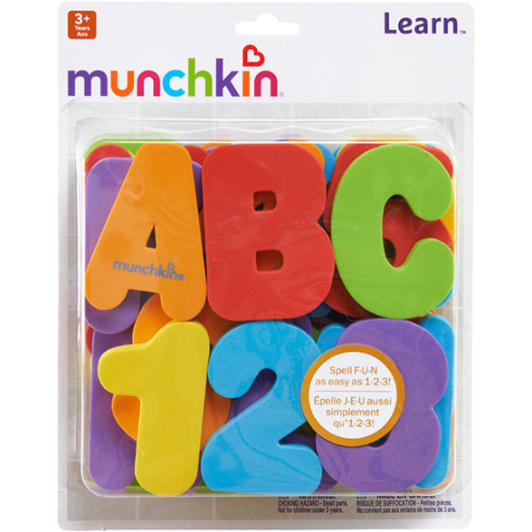 Munchkin Learn Bath Letters & Numbers Bright – Urban Mom