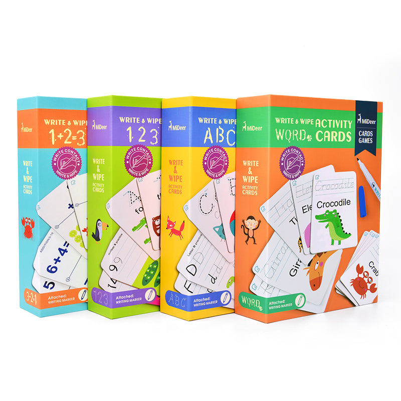 Mideer Write & Wipe Cards – Urban Mom
