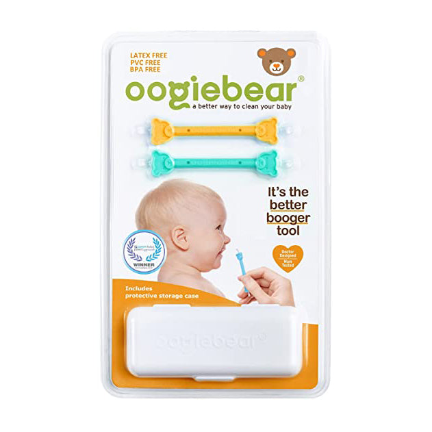 Oogiebear Baby Booger Picker 2-Pack with Case – Urban Mom