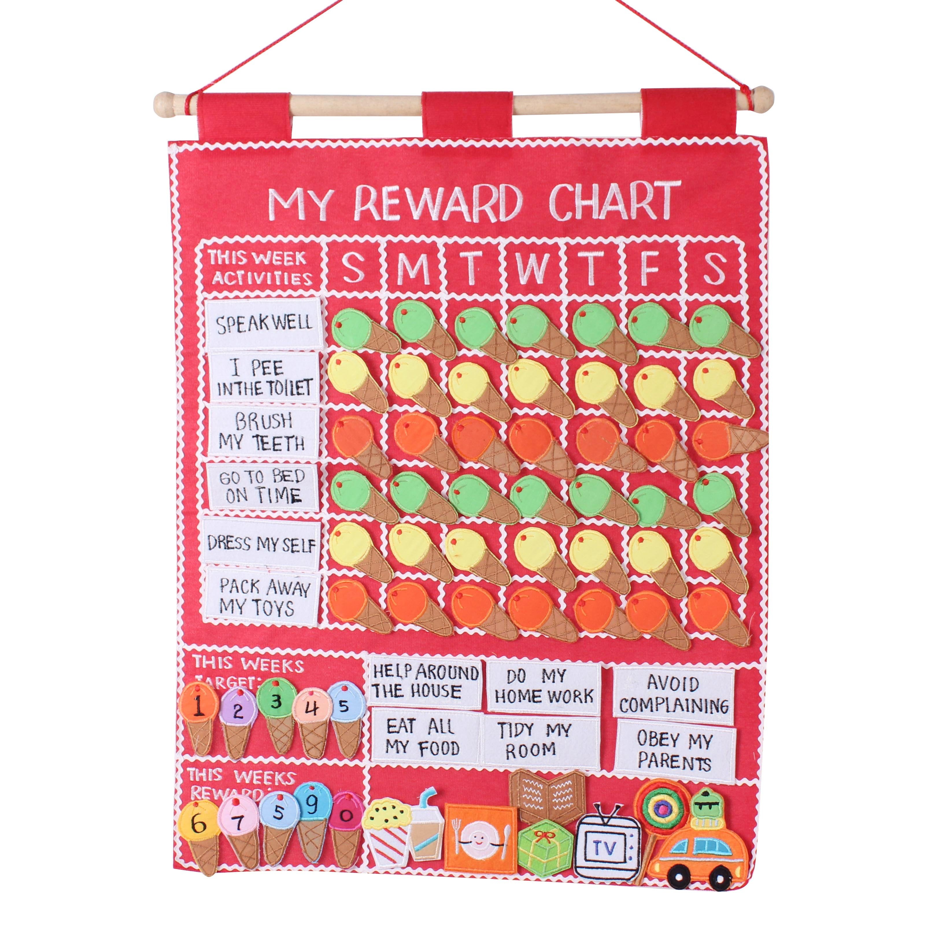 Reward Chart - Ice Cream – Urban Mom