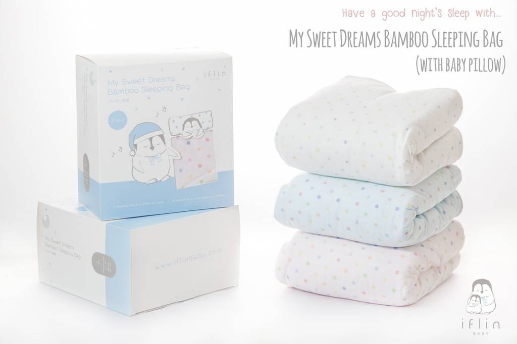 Iflin My Sweet Dreams Bamboo Sleeping Bag – Urban Mom