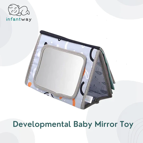 Infantway Developmental Baby Mirror Toy – Urban Mom