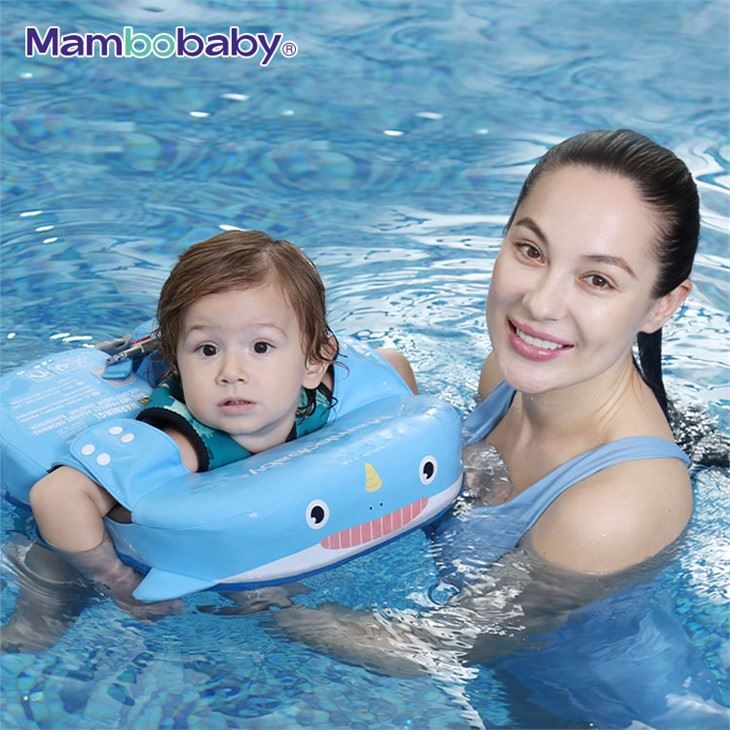 Mambobaby Air-Free Waist Type Floater with Crotch Strap (Medium 8-36mo ...